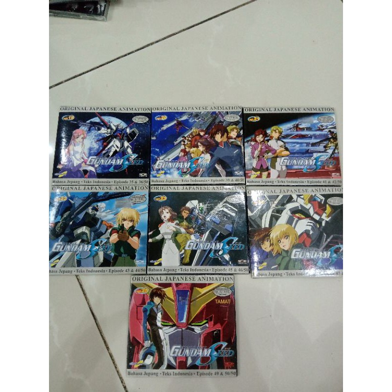 Vcd Animation Mobile Suit Gundam Seed has 7 minutes | Shopee Singapore