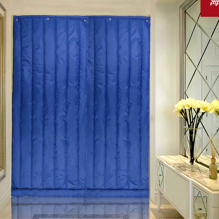 Customized Winter Thick Cotton Door Curtain Household Windproof Warm ...