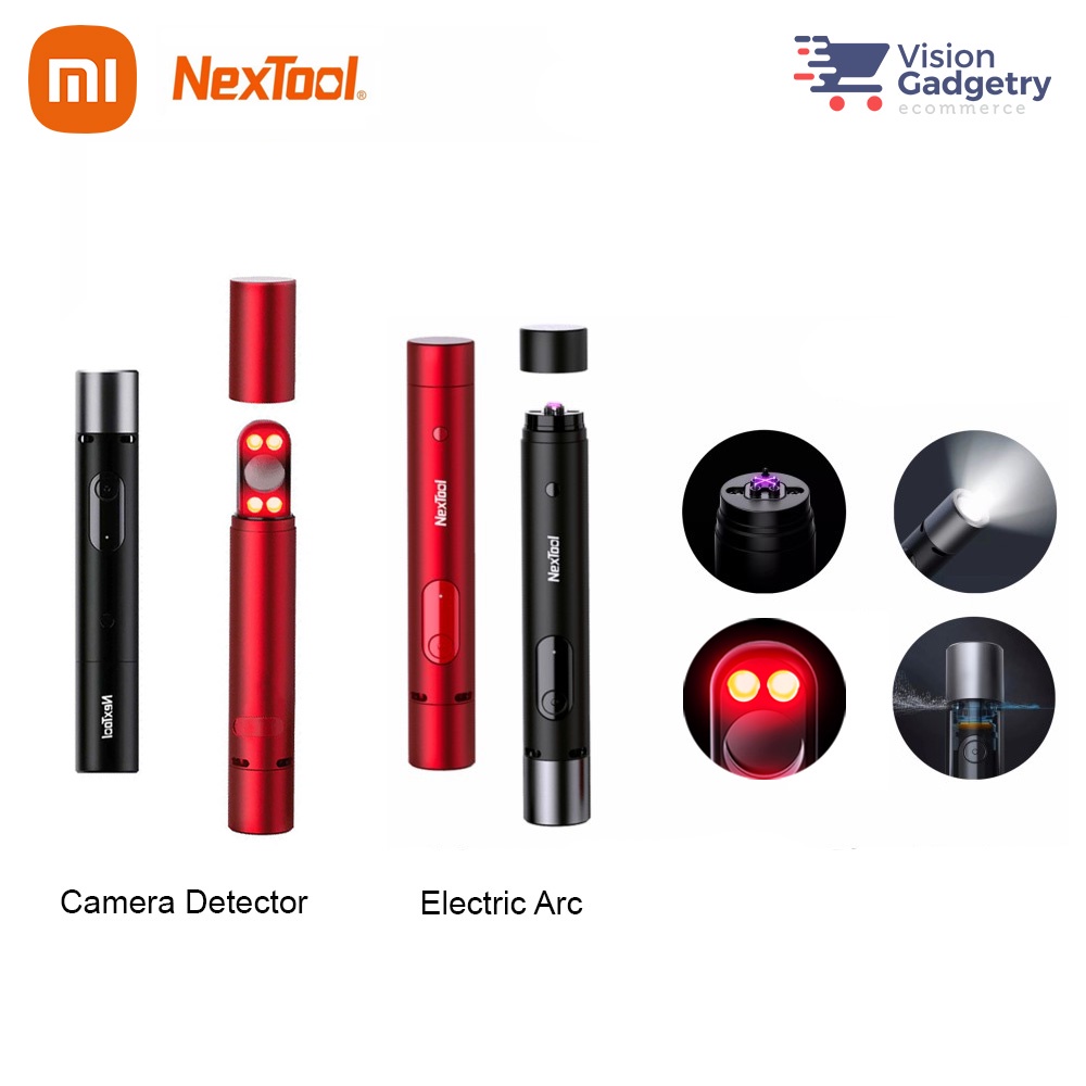 Nextool Electric Arc Stun Flashlight Torchlight Hidden Self Defence NE20040 NE20041 | Shopee ...