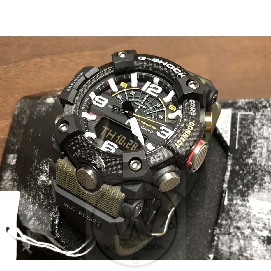 [Watchwagon] Casio G-Shock GG-B100-1A3 Mudmaster Quad Sensors Bluetooth Mobile Link Fiber Insert ...
