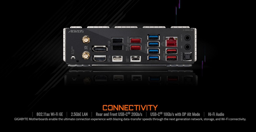 GIGABYTE X670E AORUS MASTER, AMD SOCKET AM5, Dual Channel DDR5, HiFi ...