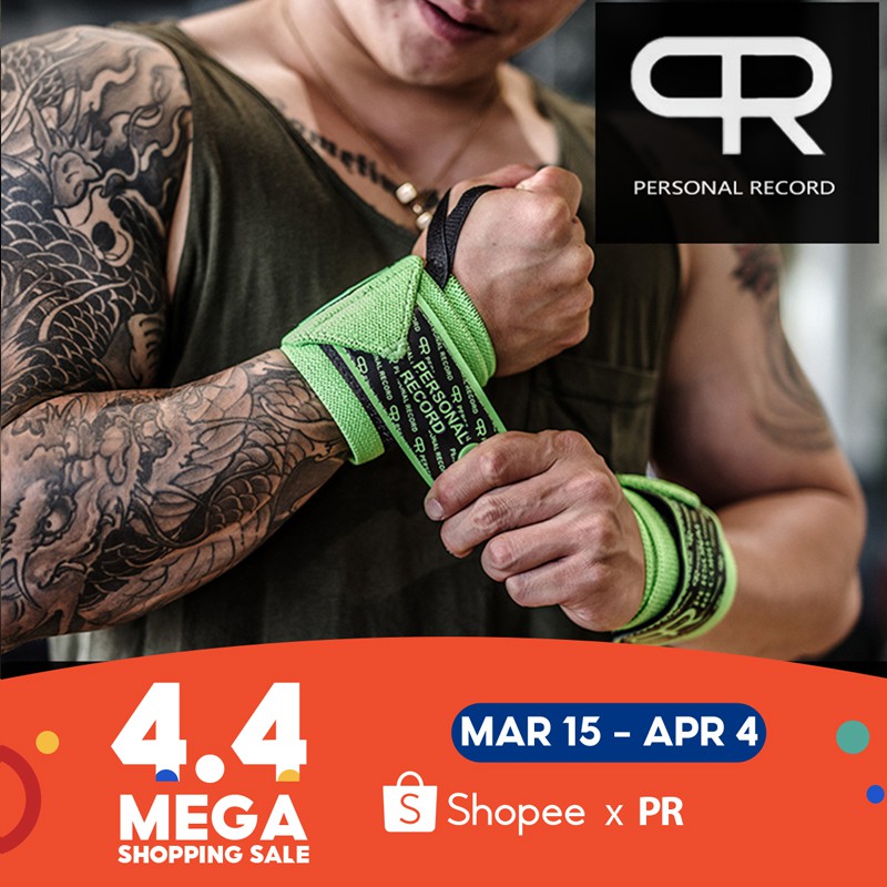 PR Wrist Wraps - 45cm Professional Grade with Thumb Loops - Wrist ...