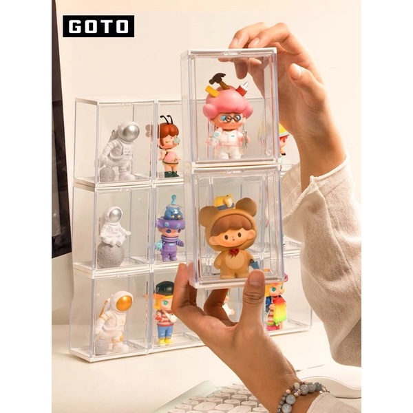 [POP Mart Storage] GOTO storage figure box | Shopee Singapore