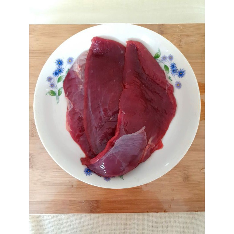 NZ Frozen Farm Venison (Deer Meat 鹿肉) Flank Steak Vacuum Pack (1.8kg ...