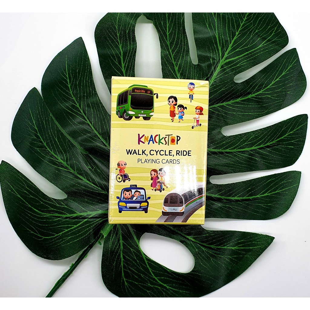 Walk Cycle Ride Playing Cards | Shopee Singapore