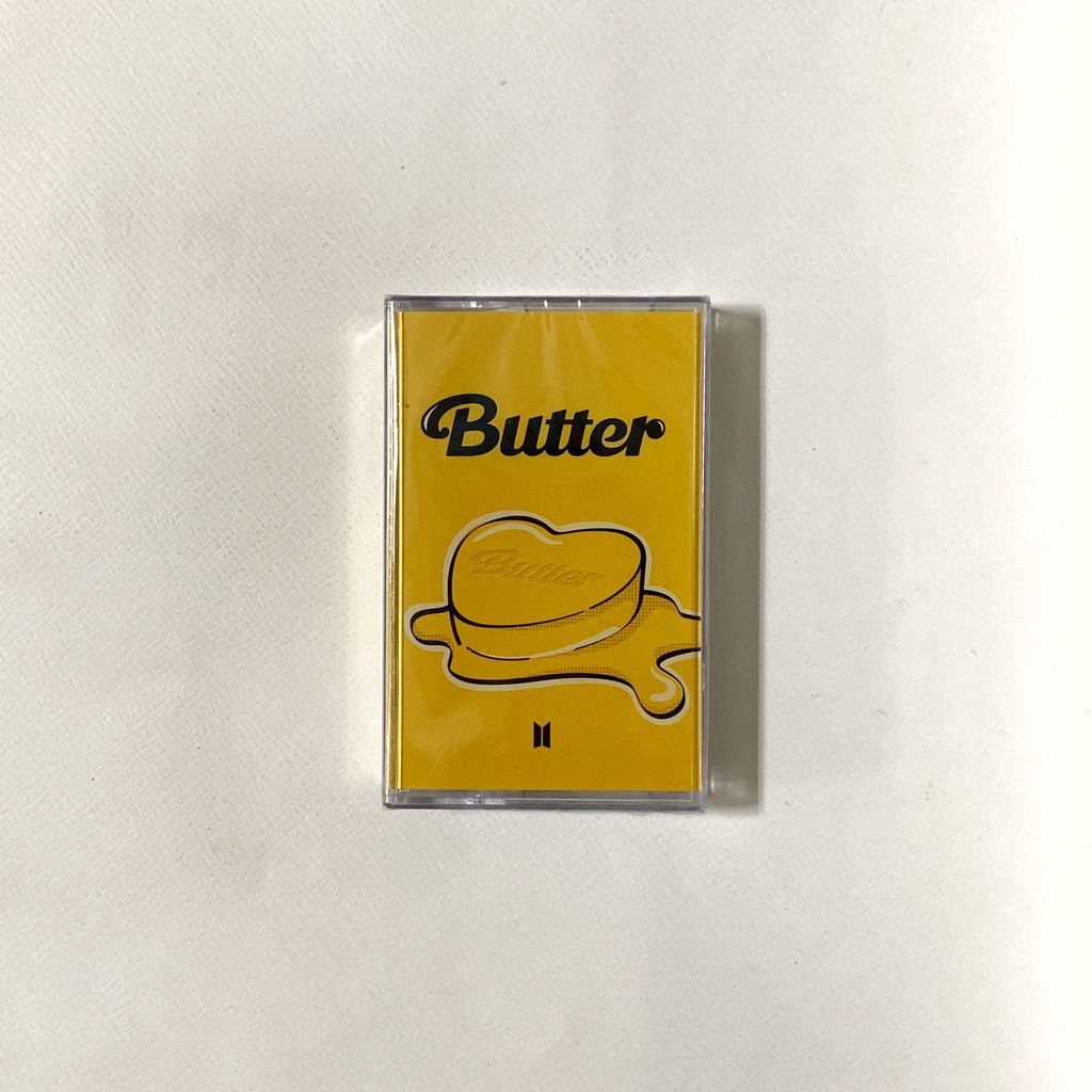 BTS Butter Accessories Edition Us Version Audio Tape | Shopee Singapore