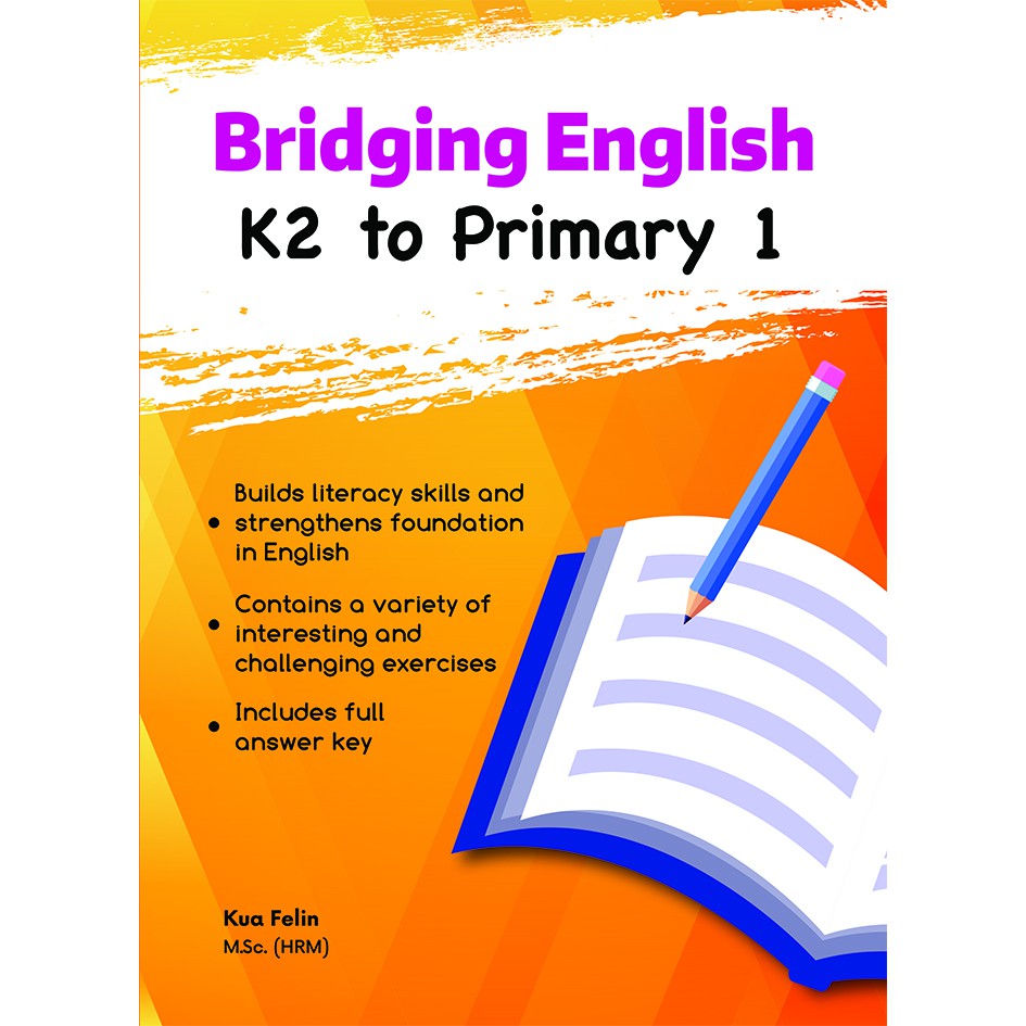 Bridging English K2 to Primary 1 | Kindergarten books to learn grammar ...
