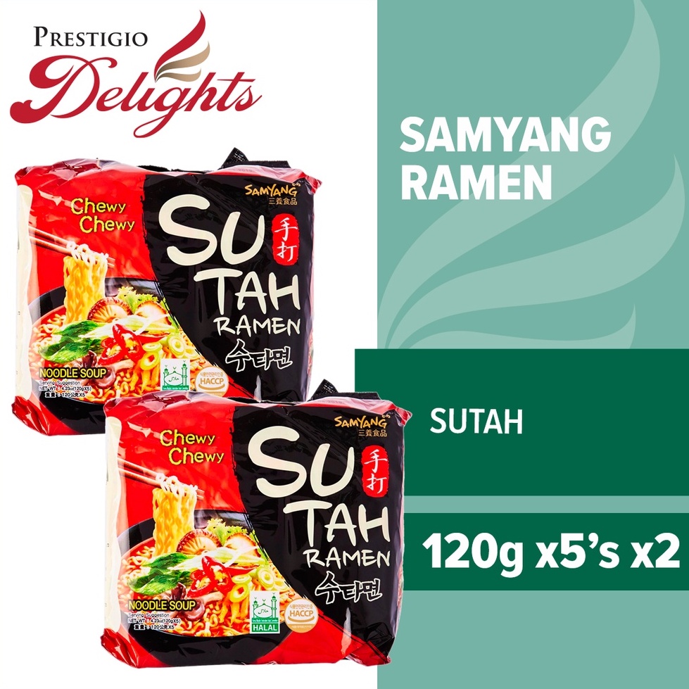 Samyang Sutah Ramen 120g x 5s Bundle of 2 | Shopee Singapore