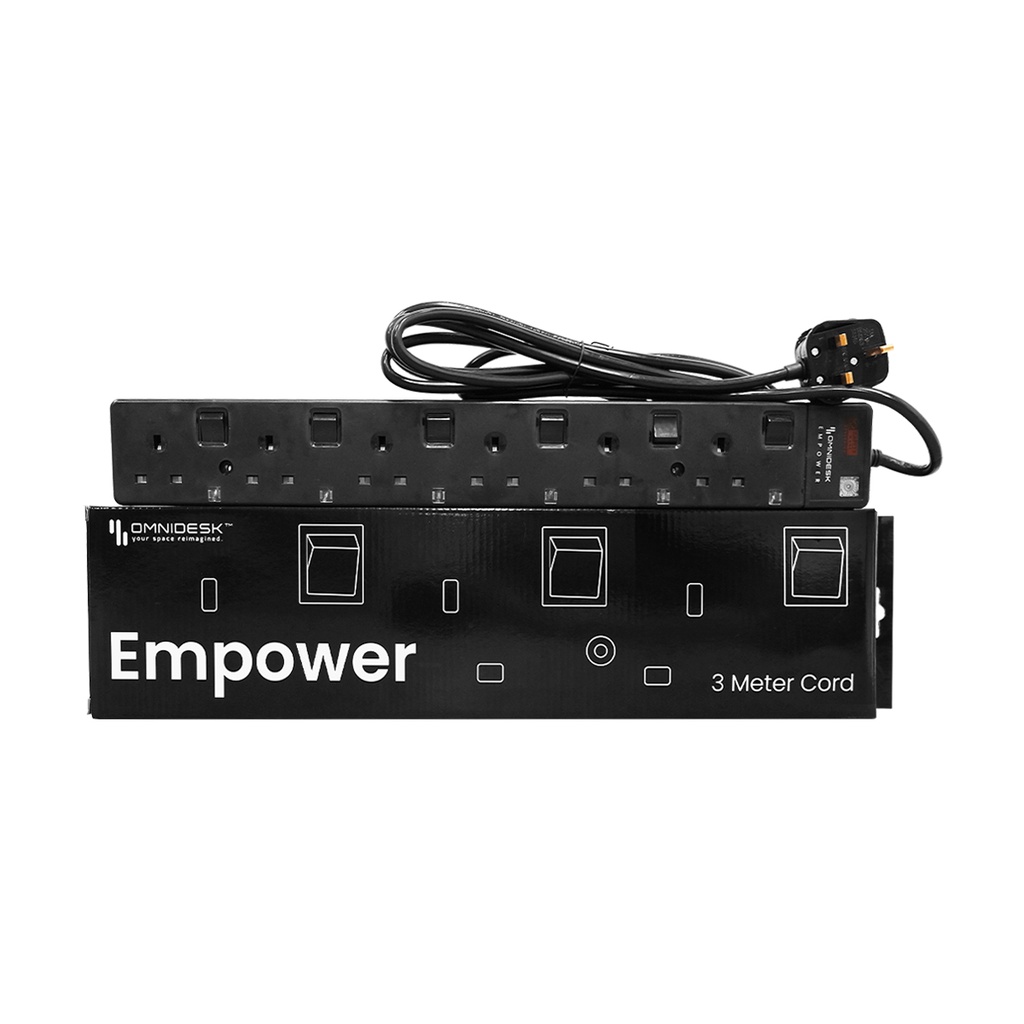 Omnidesk Empower - Powerbar Extensions Cords | Shopee Singapore