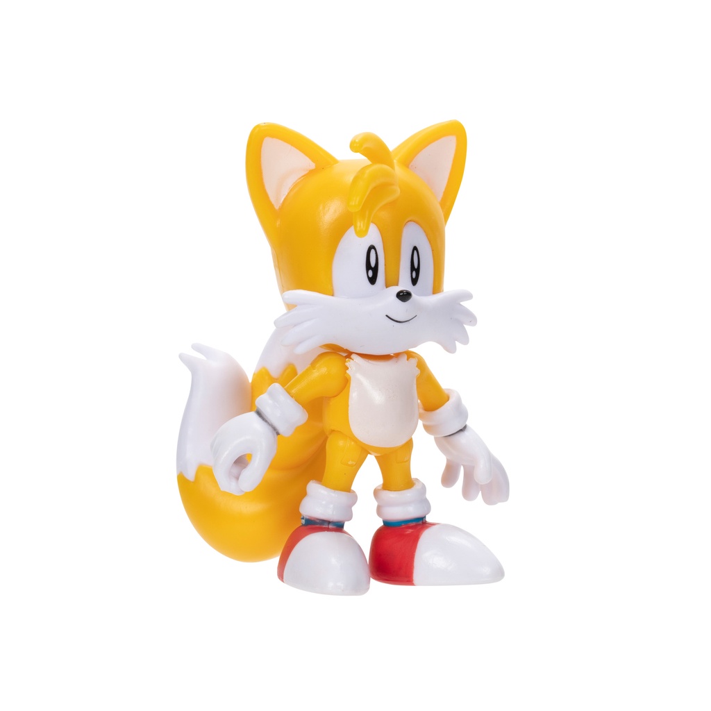 Sonic The Hedgehog 2.5-inch Classic Tails Action Figure, Bendable ...