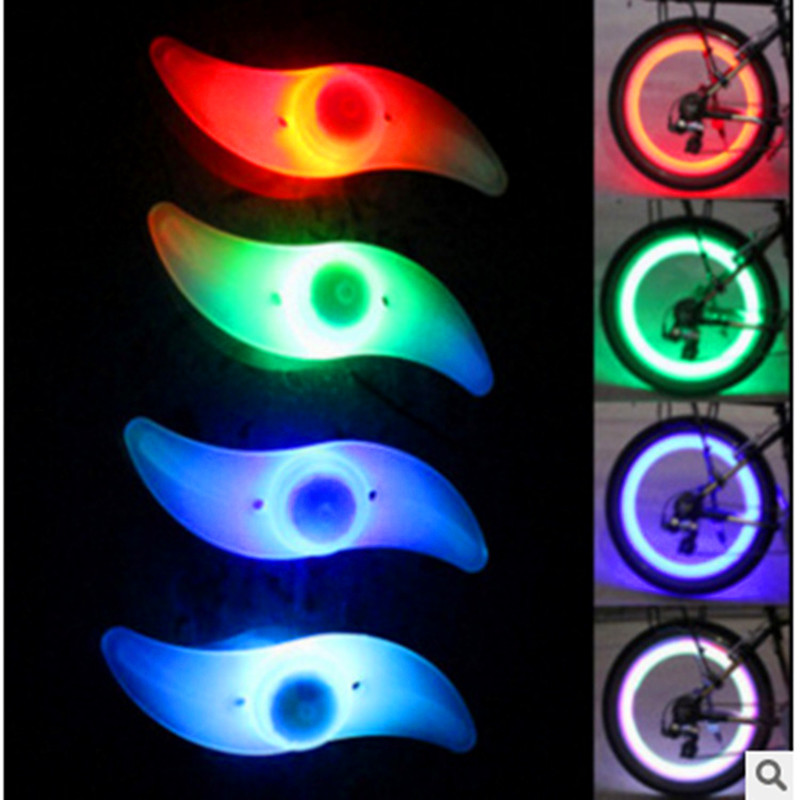 Waterproof bicycle spoke light 3 lighting mode LED bike wheel lights ...
