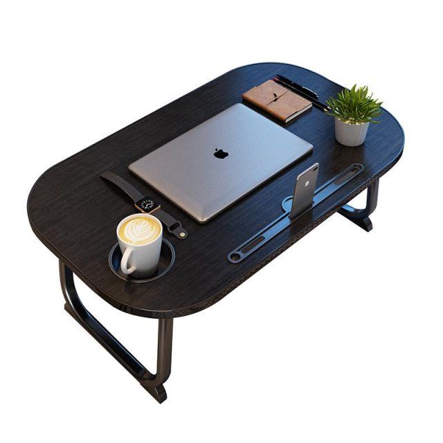 YOULITE Folding Low Table Laptop Table Stand Bed Computer Table Simple ...