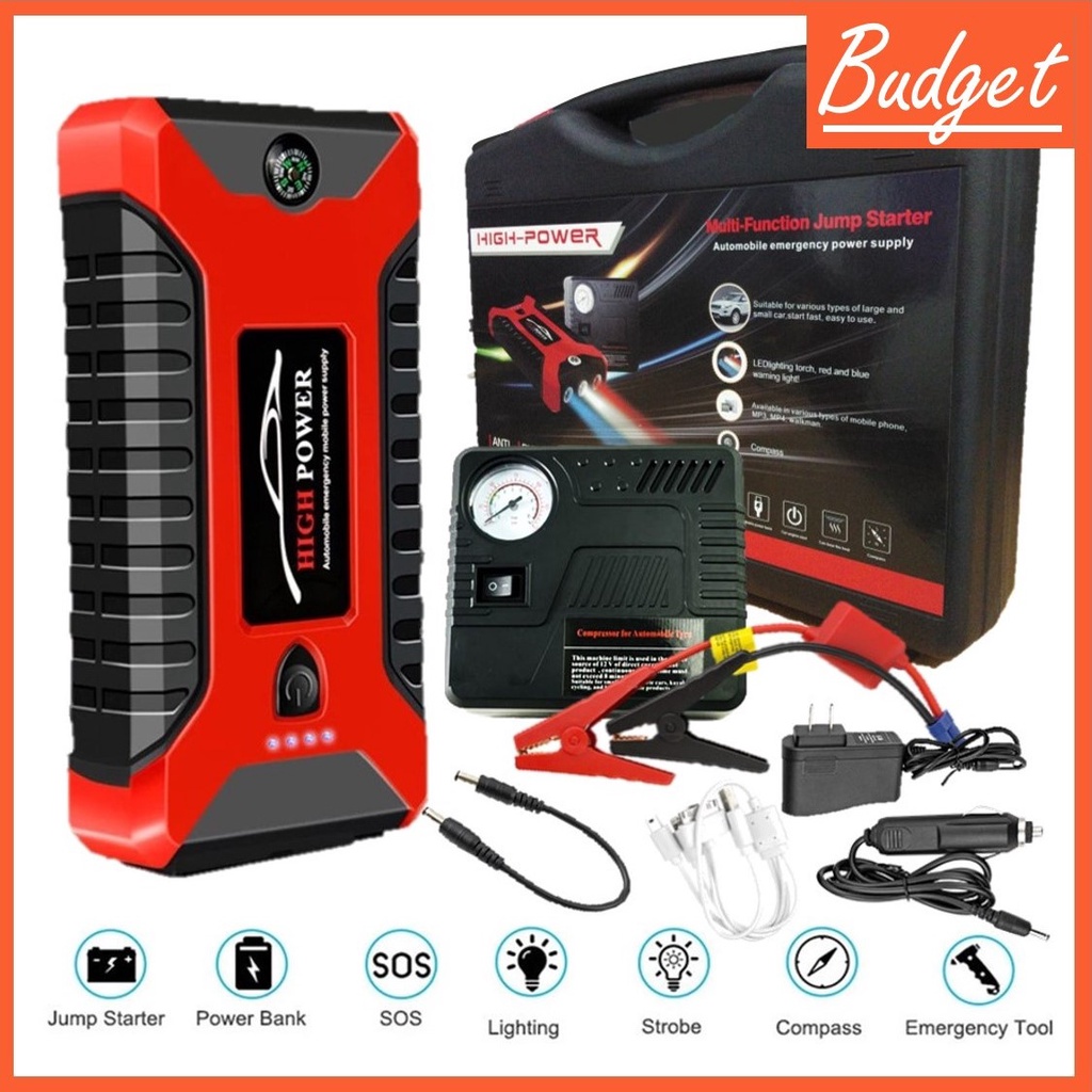 99800MAh Power bank kereta car jumper starter jumper kereta power bank ...