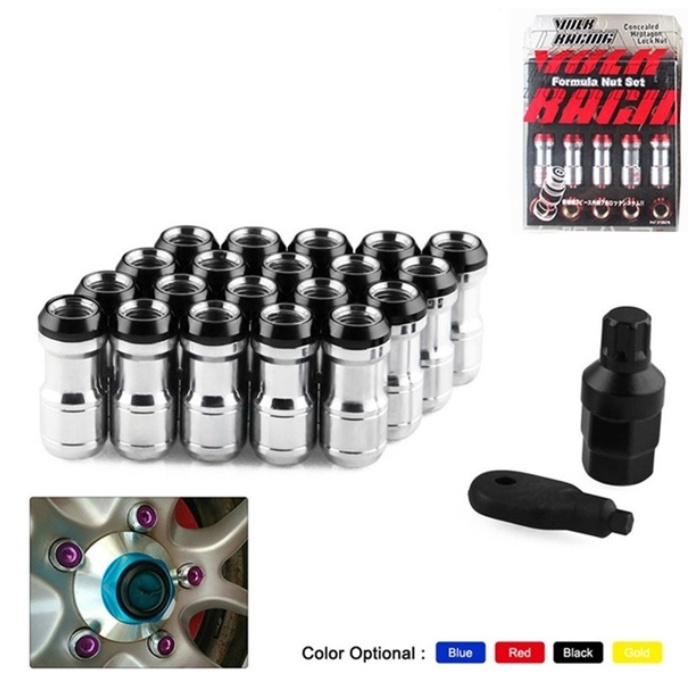 Volk Racing Formula Wheel Nut Rays 45MM Allen key Steel Nut Set ( M12x1 ...