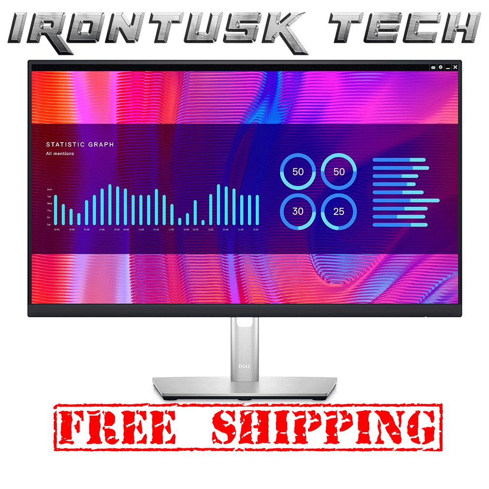 Dell | P2423DE 24 inch QHD 1440p USB-C Hub Monitor 2022 Model | Shopee ...