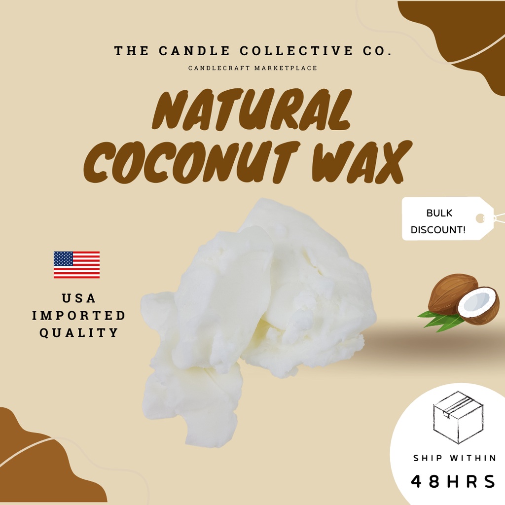 Coconut Wax for candles USA Imported I Candle Collective Co | Shopee ...