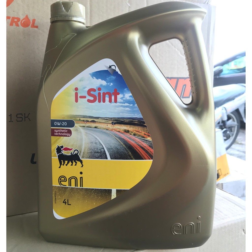 ENI Engine oil 0W-20 (4 Liter) | Shopee Singapore