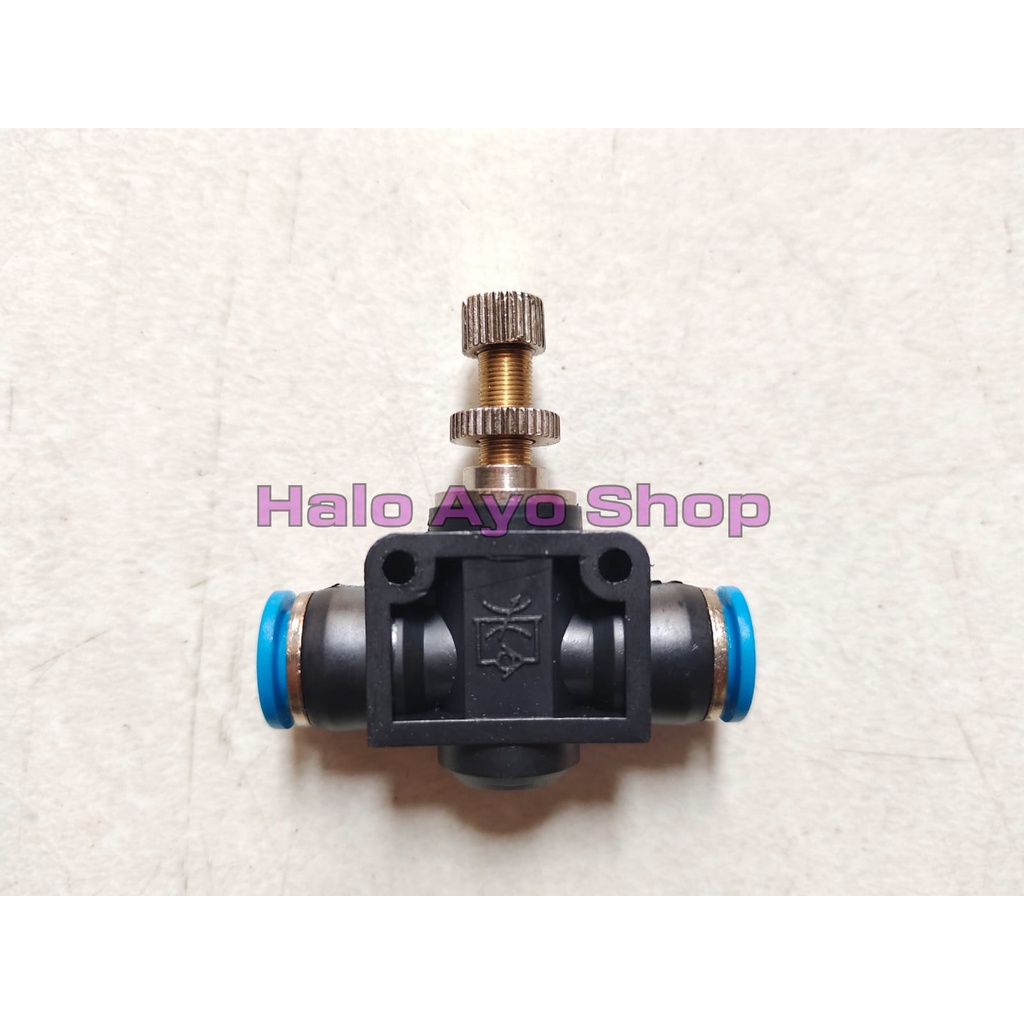 Air Speed Controller Valve Pneumatic Fitting LSA 8 Air Fitting MSA 8 ...