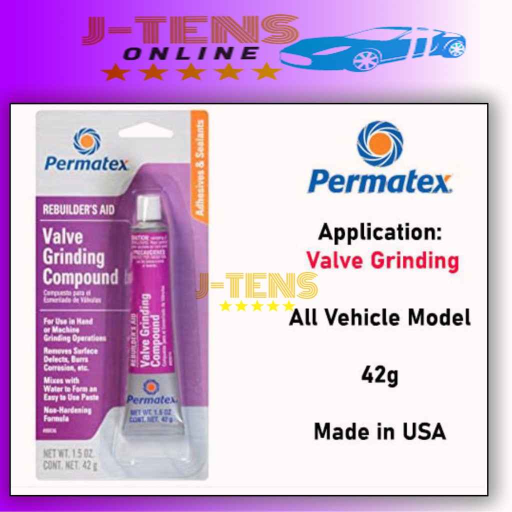 Permatex Valve Grinding Compound / Paste 34A | Shopee Singapore