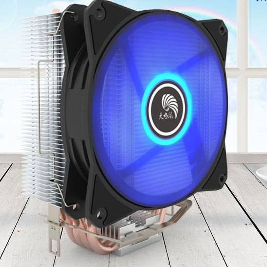 AMD Am4 am3 am3+ CPU cooler copper base 4heat pipe 140watt.(used ...