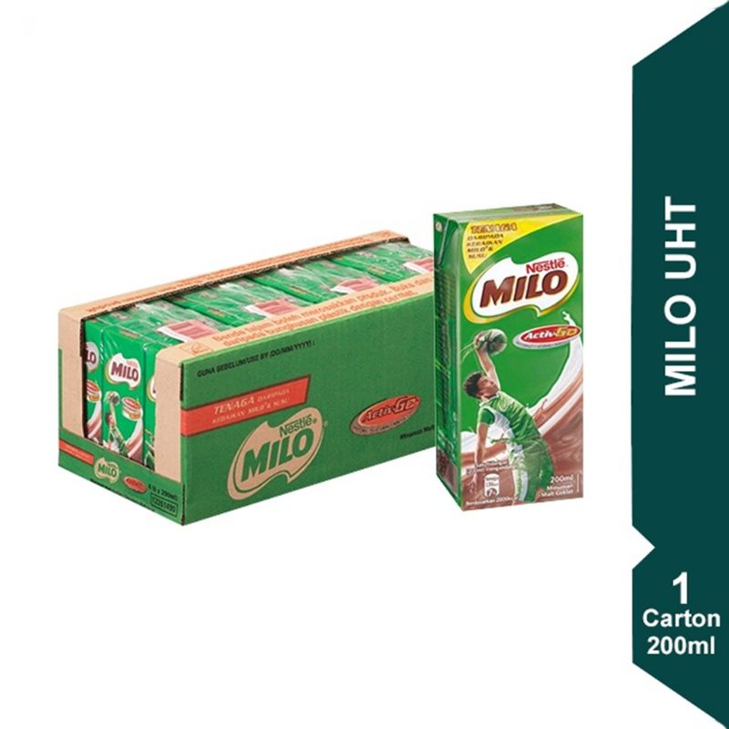 Nestle Milo Activ-Go UHT 1 Cartoon (24 x 200ml) | Shopee Singapore