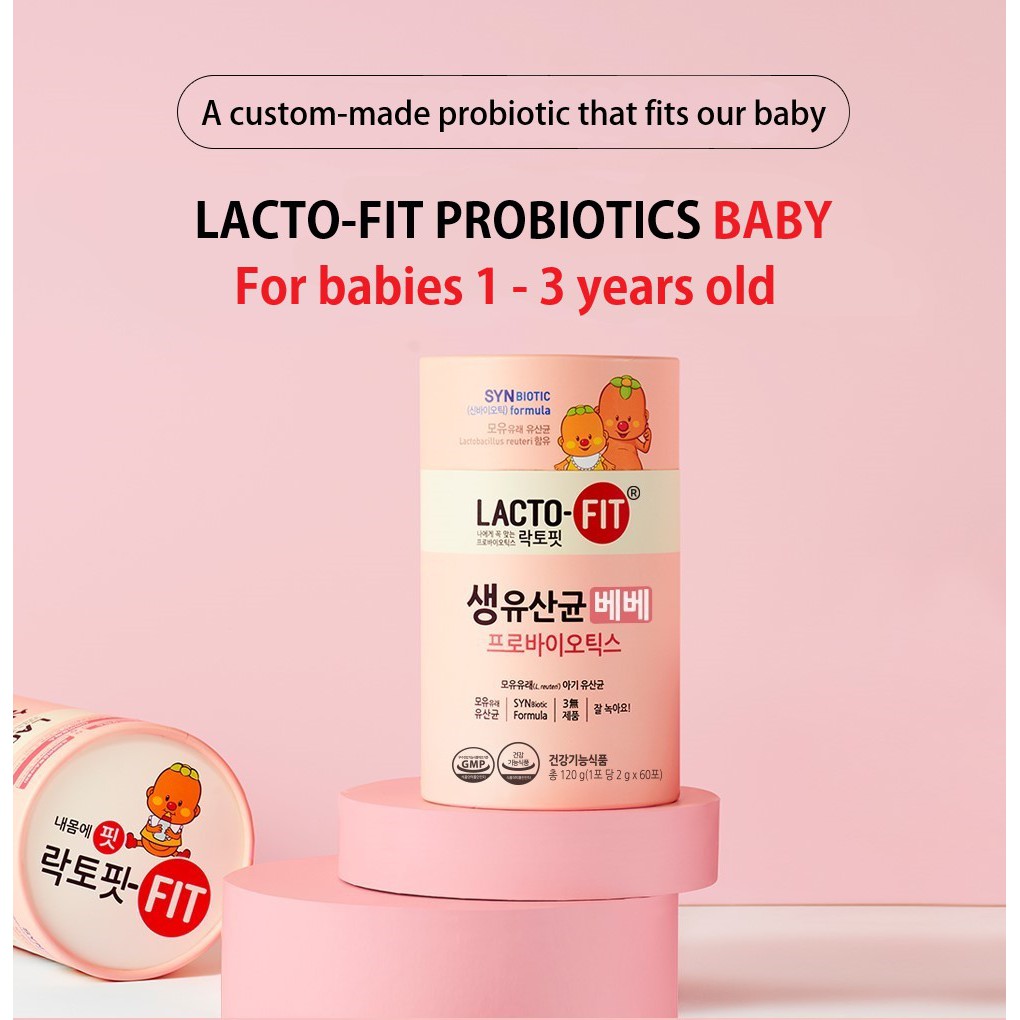 💖Chong Kun dang💖 LACTO-FIT Korea Probiotics Baby 60 Sachet For babies ...
