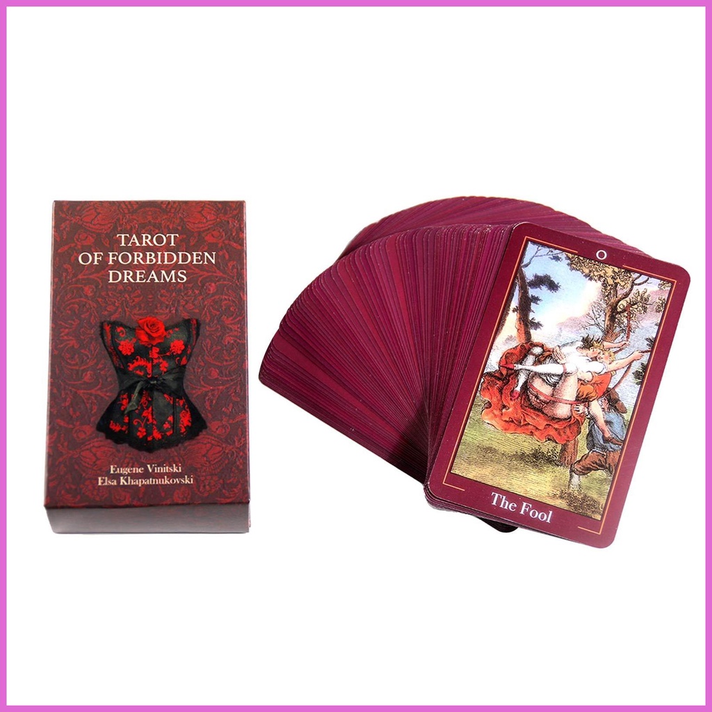 Tarot of Forbidden Dreams Deck Inspiration Cards Funny Family Holiday ...