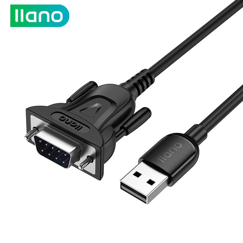 llano USB to RS232 COM Serial PDA9 DB9 Pin Cable Adapter with PL2303 ...