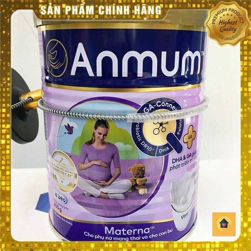 Anmum Materna Pregnancy Milk Chocolate/Vanilla Flavor 400g Box | Shopee ...
