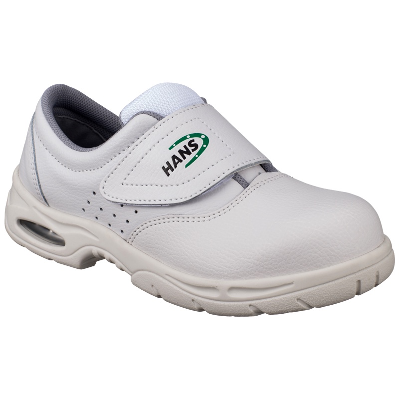 Hans HS-202-AIR Cleanroom Safety Shoes White 230-300 | Shopee Singapore