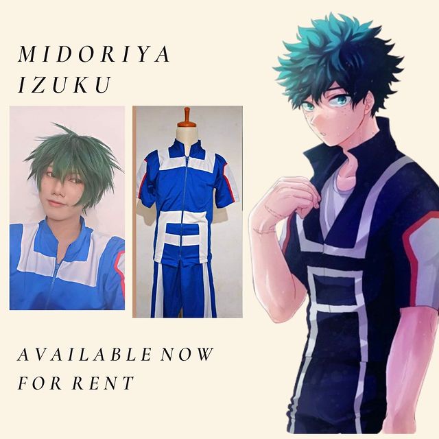 Rental Cosplay Costume Rental Rumaharyarentcos Midoriya Izuku/Duku Boku ...