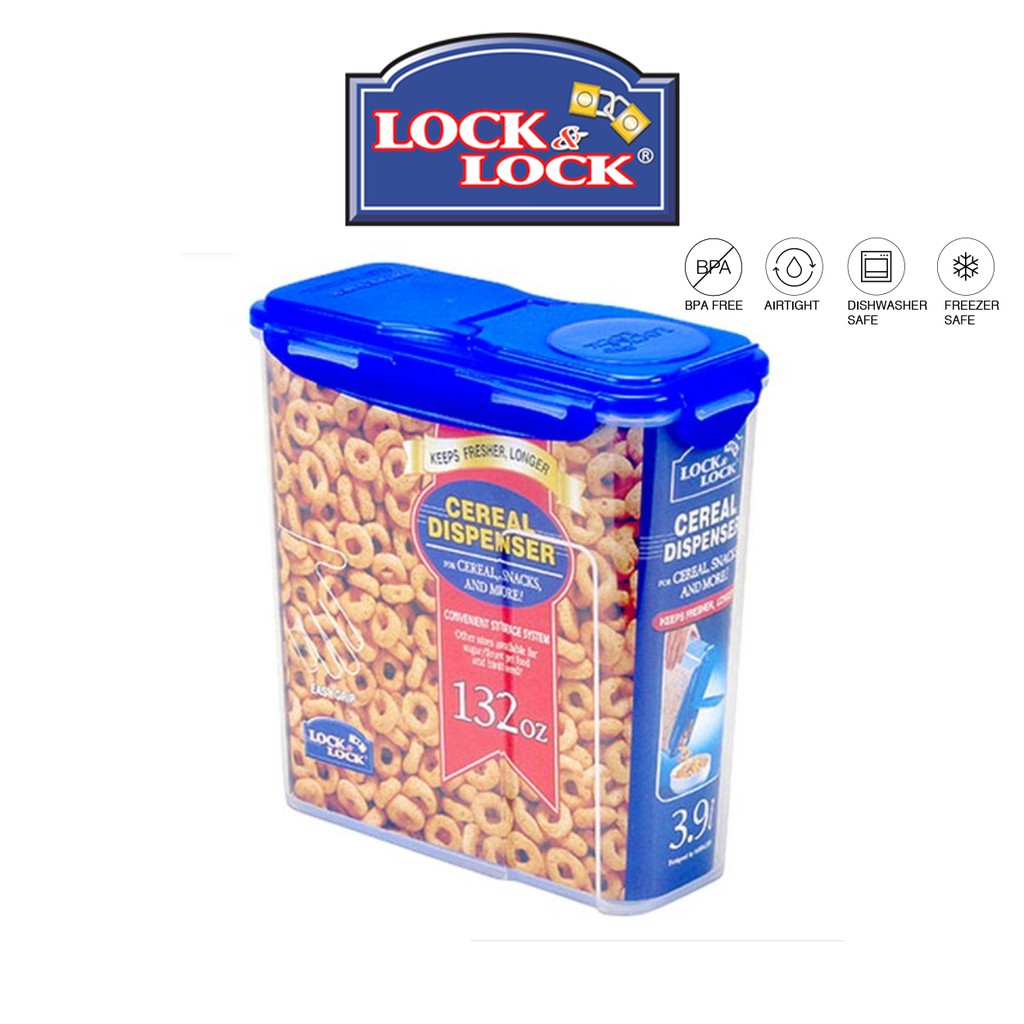 LocknLock Cereal Container 3.9L / Dry Food Storage Box / HPL951 ...