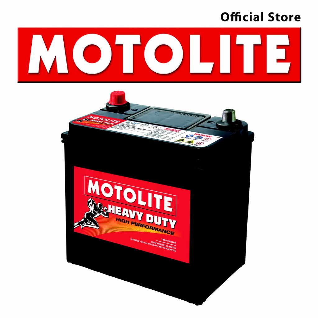 Motolite Heavy Duty Car Battery DIN55L + Klang Valley Delivery + Installation | Shopee Singapore