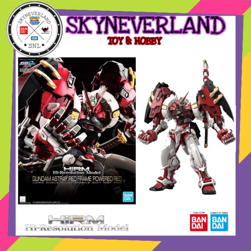 BANDAI HI-RESOLUTION MODEL HiRM 1/100 GUNDAM ASTRAY RED FRAME POWERED ...