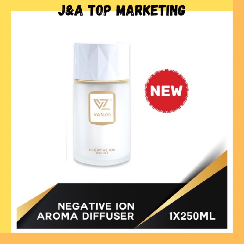 VANZO Negative Ion Aroma Diffuser 250ml (White) | Shopee Singapore