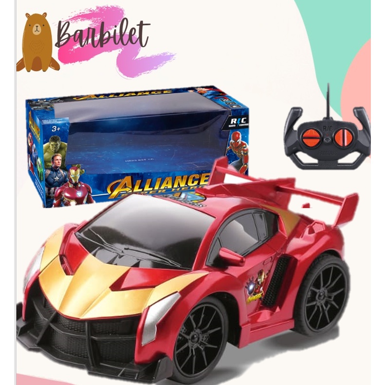Superhero RC Remote Control Car Toys Racing Vehicle Controller ...