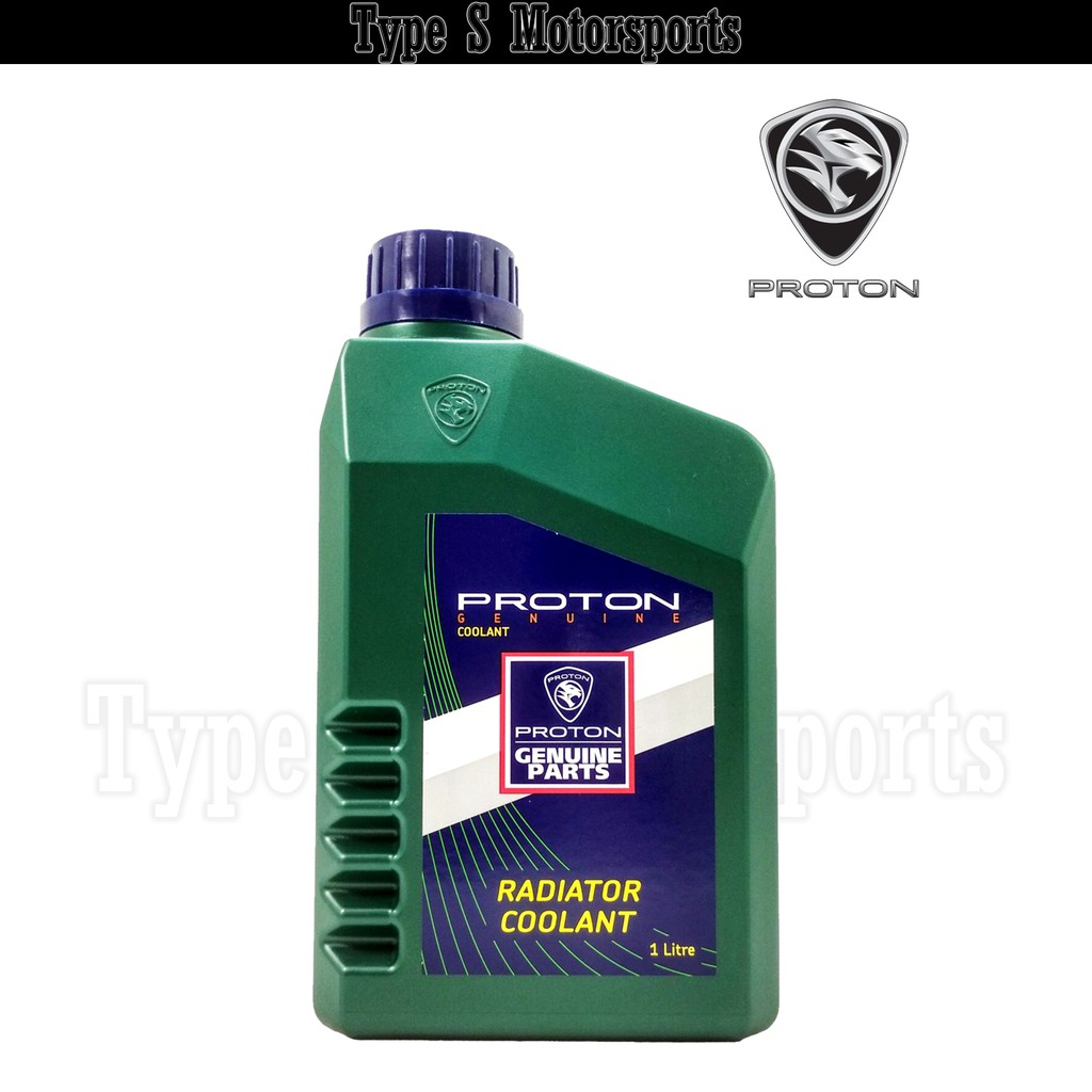 PROTON GENUINE RADIATOR COOLANT GREEN ( 1 Liter ) | Shopee Singapore