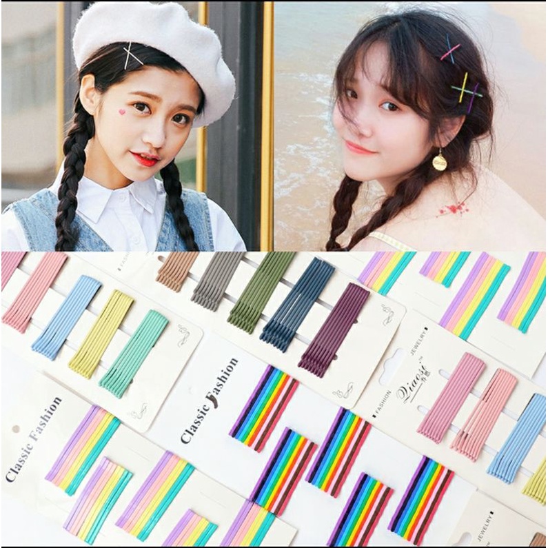 SG STOCK Korean Style 10 PCS Bobby Pins | Hair Bob pin | Kids Children ...