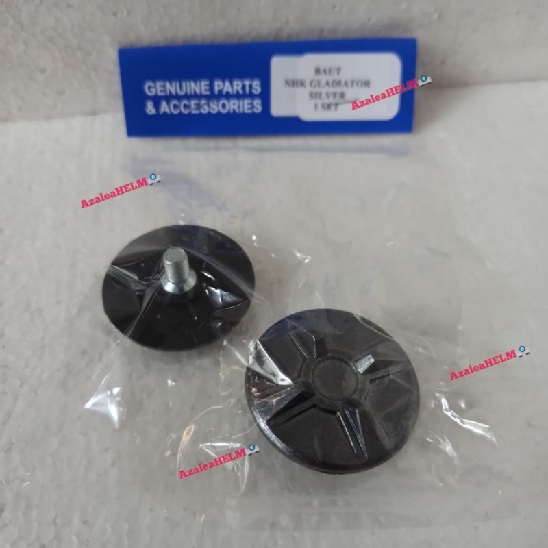 Nhk gladiator Original NHK Helmet Glass side Lock Bolt | Shopee Singapore