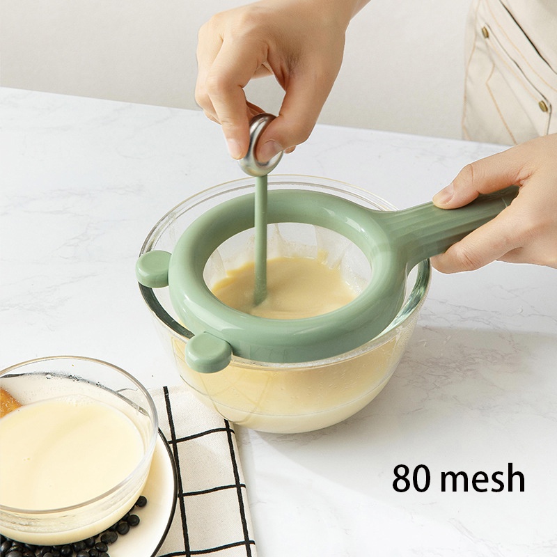 80 Mesh Household Ultra-fine Soy Milk Filter Baby Squeezed Juice Sieve ...