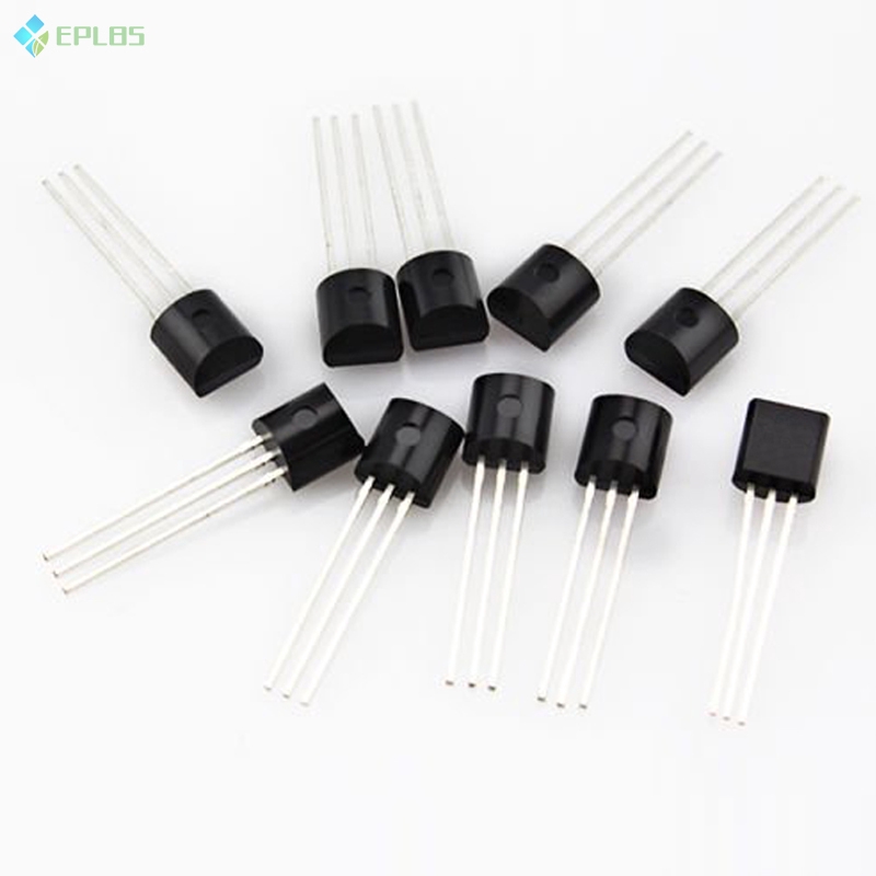 EPLBS 10PCS LM35DZ TO-92 LM35 Precision Centigrade Temperature Sensor ...