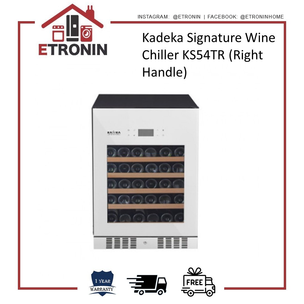 Kadeka Signature Wine Chiller KS54TR (Right Handle) | Shopee Singapore