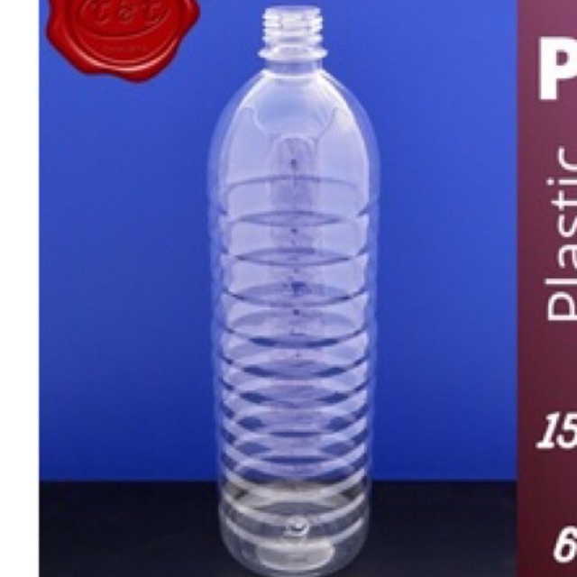 (713) 1.5Liter PET Plastic Bottles, Thick Round Plastic Empty Bottle ...