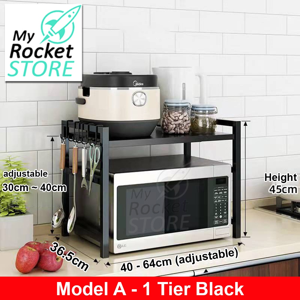 Adjustable Kitchen Cabinet Divider Rack Stand | Organiser Extendable ...