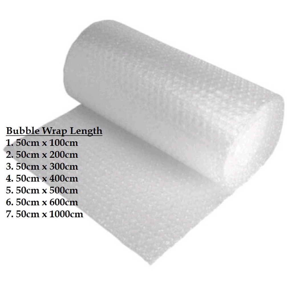 (SG Seller)(Short/ Small) Air Bubble Wrap/ Roll/ Foam Wrap/ Plastic ...