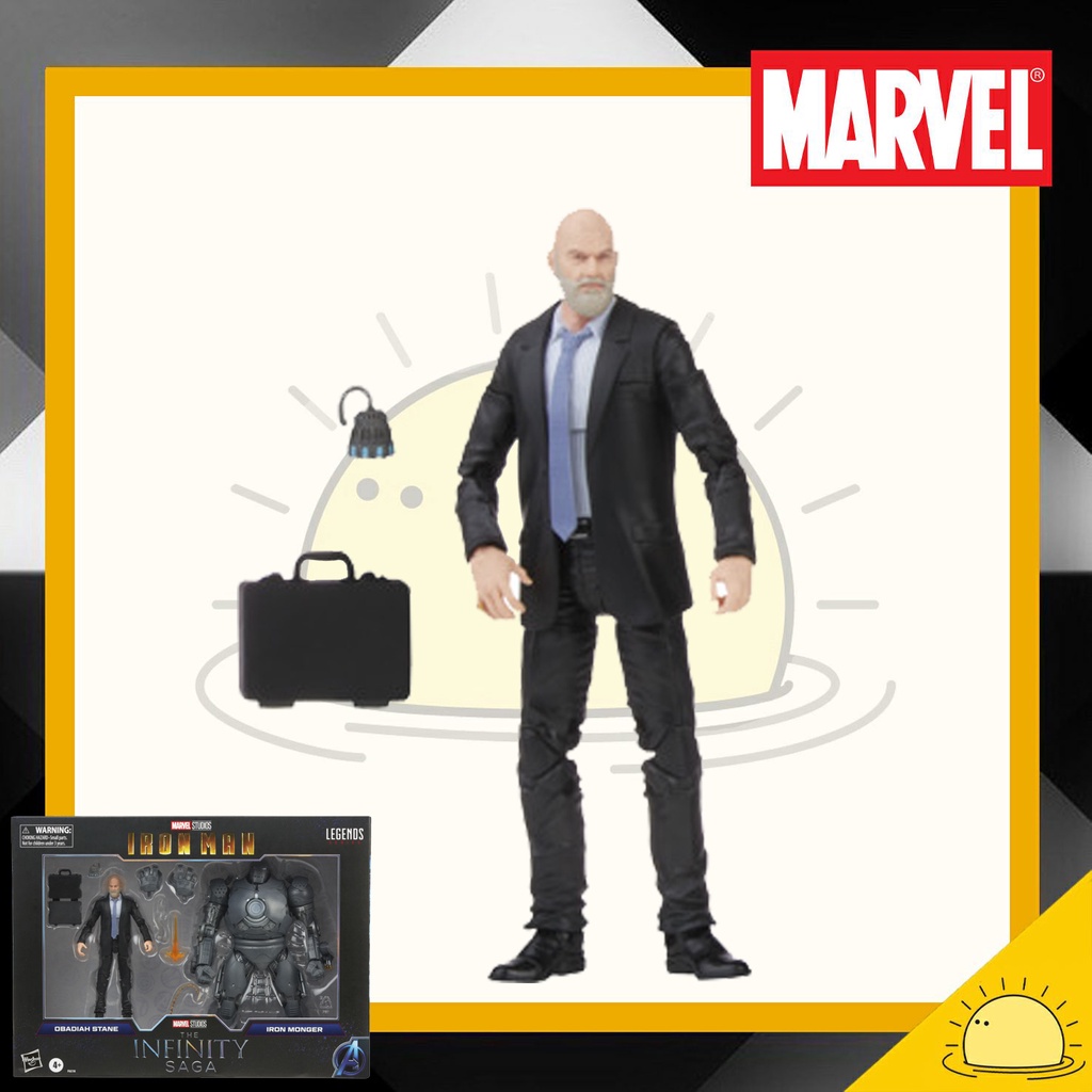 Marvel Legends Series Infinity Saga Obadiah Stane 6 Inch Individual ...