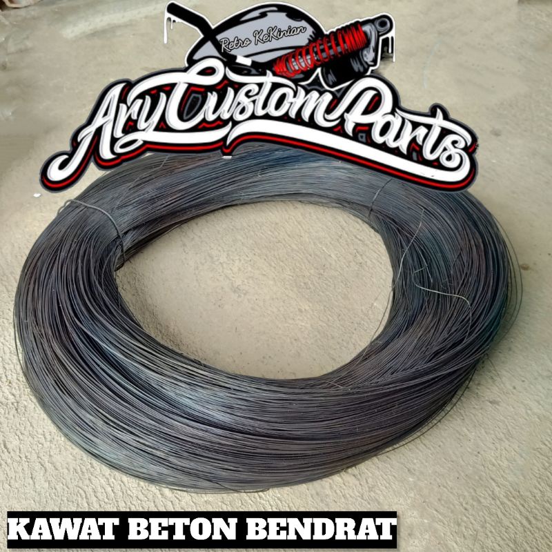 Bendrat wire / concrete wire / tie wire per 500gr 1kg | Shopee Singapore