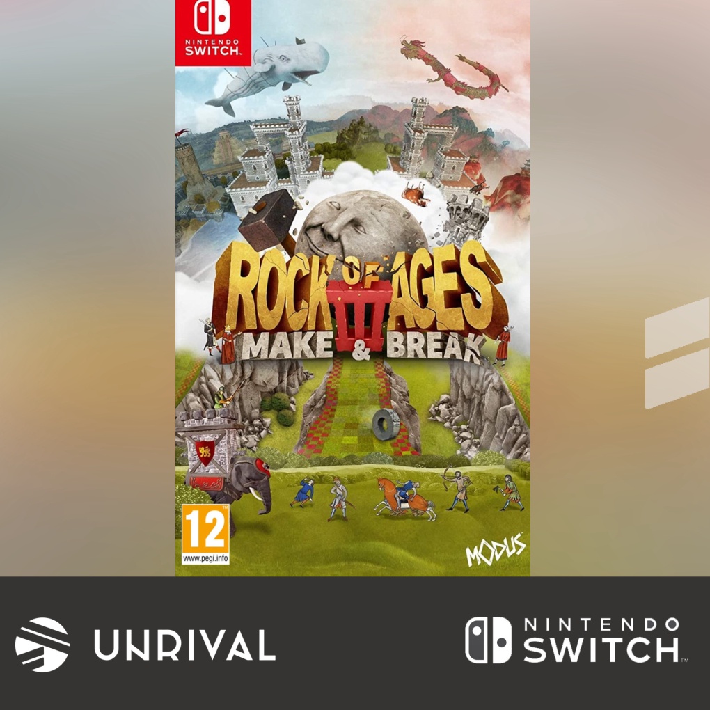 Nintendo Switch Rock of Ages 3: Make & Break EUR/R2 - Unrival | Shopee ...