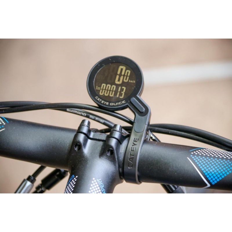 QUICK Easy to read, the sleekly designed cyclocomputer gives you the ...