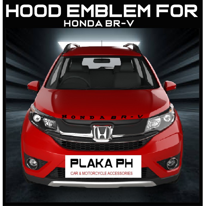 Hood emblem for Honda Brv (Can Apply on Any Model) | Shopee Singapore